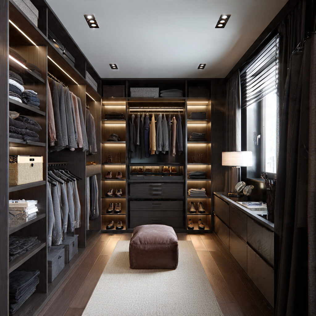 14 Smart Walk In Closet Ideas That Feel Elegant And Calm